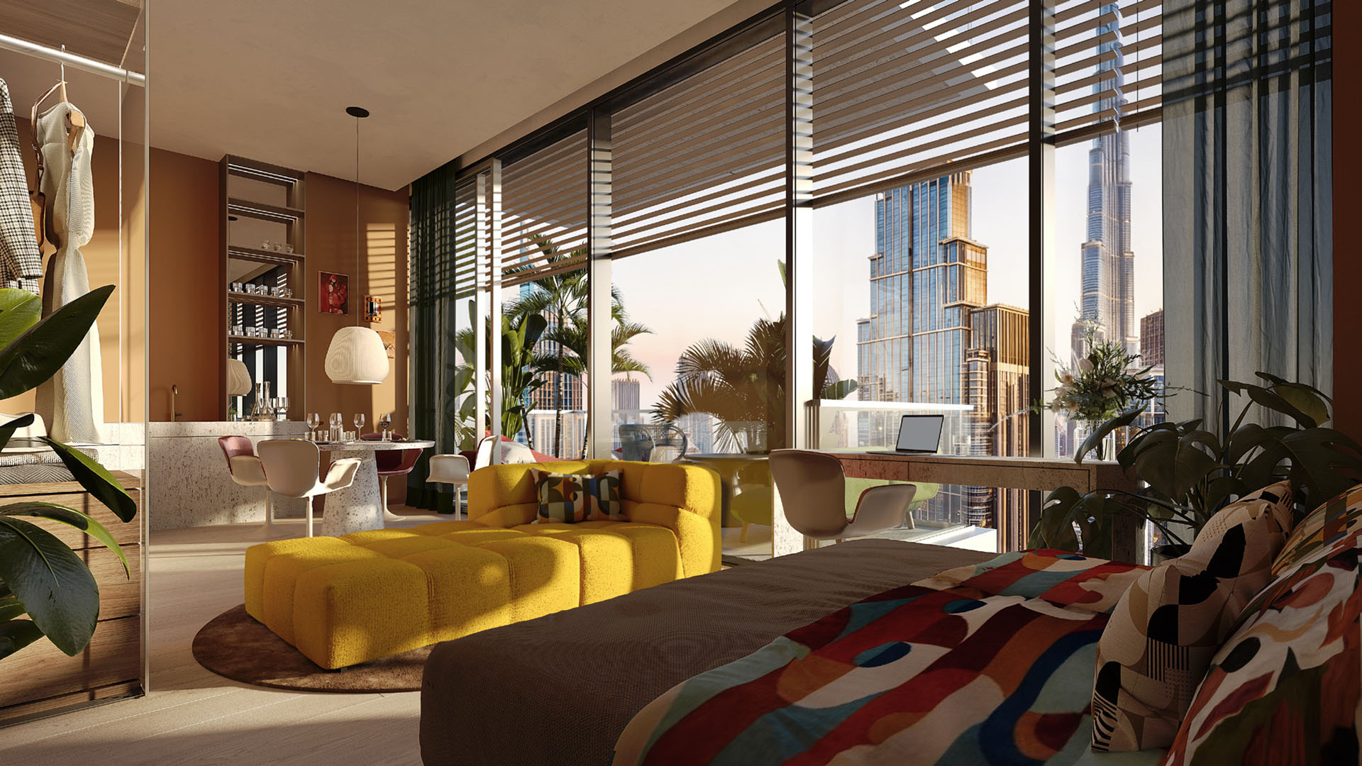 25h HEIMAT is a new residential tower with apartments in the heart of Dubai.